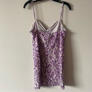 Zara | Dresses | New Zara Short Jacquard Dress In Purplewhite | Poshmark